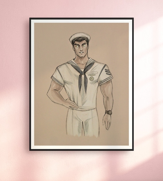 Sailor Pin Up Sketches