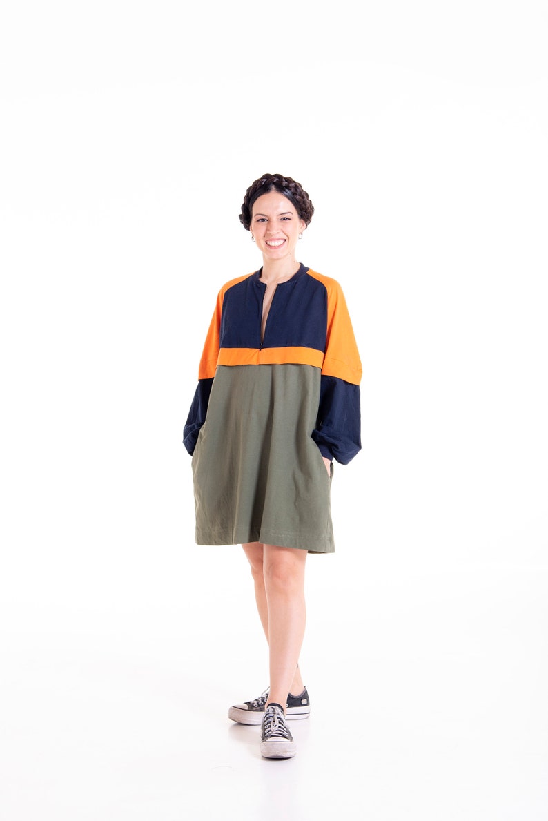 SWEAT DRESS PDF Sewing Pattern and Tutorial, Sizes Xxs-5xl, 2 Length ...