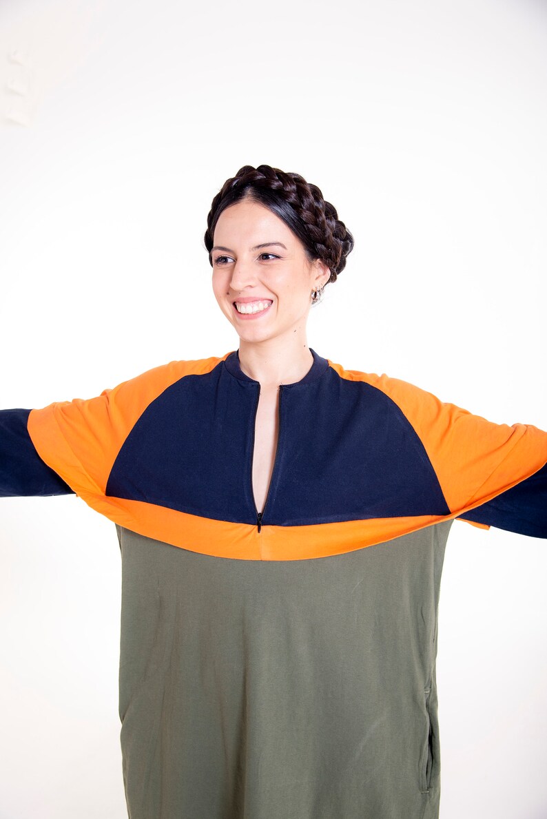 SWEAT DRESS PDF Sewing Pattern and Tutorial, Sizes Xxs-5xl, 2 Length ...