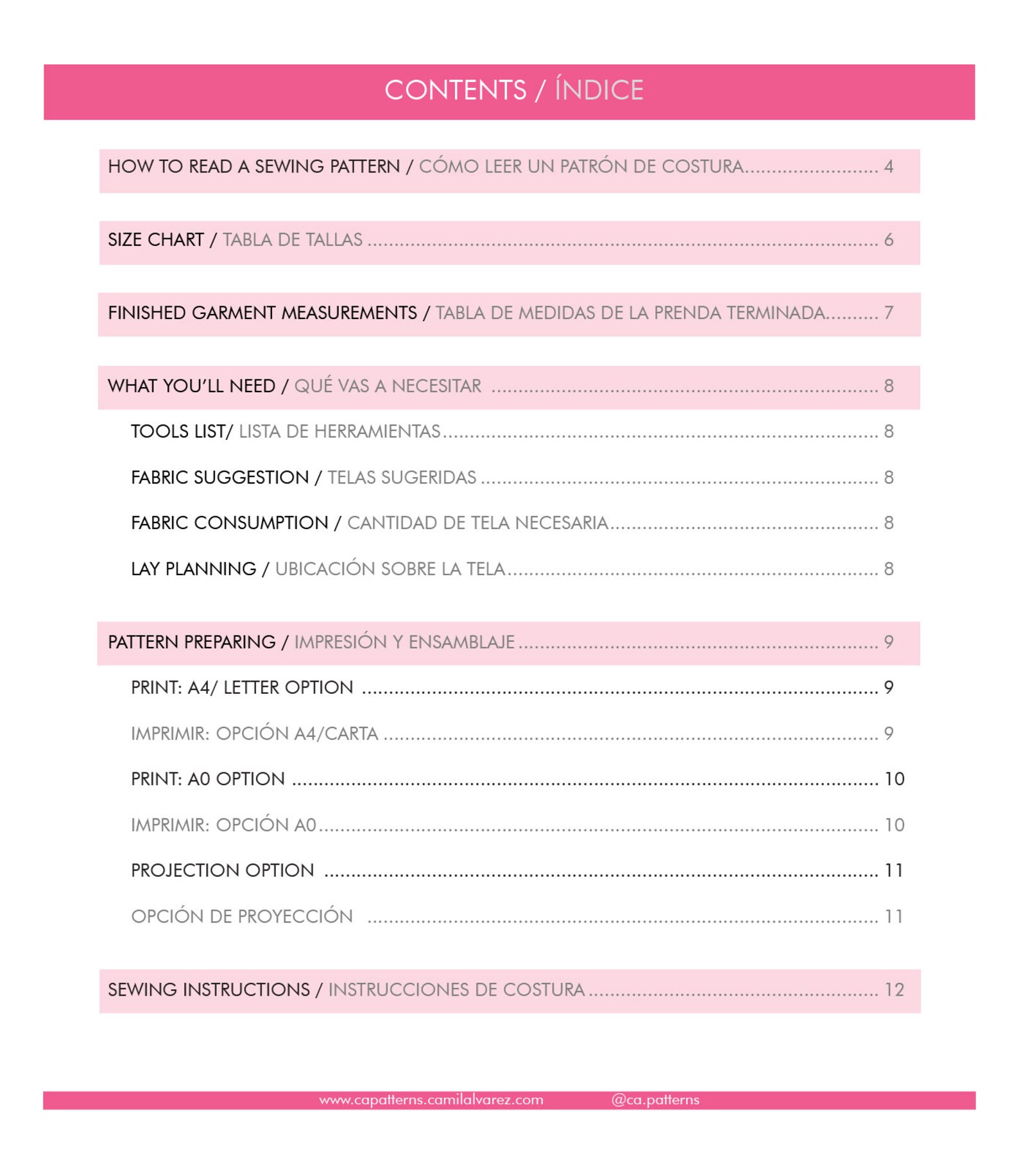 BIB OVERALL PDF Sewing Pattern and Tutorial in Sizes Xxs-5xl, Long and ...