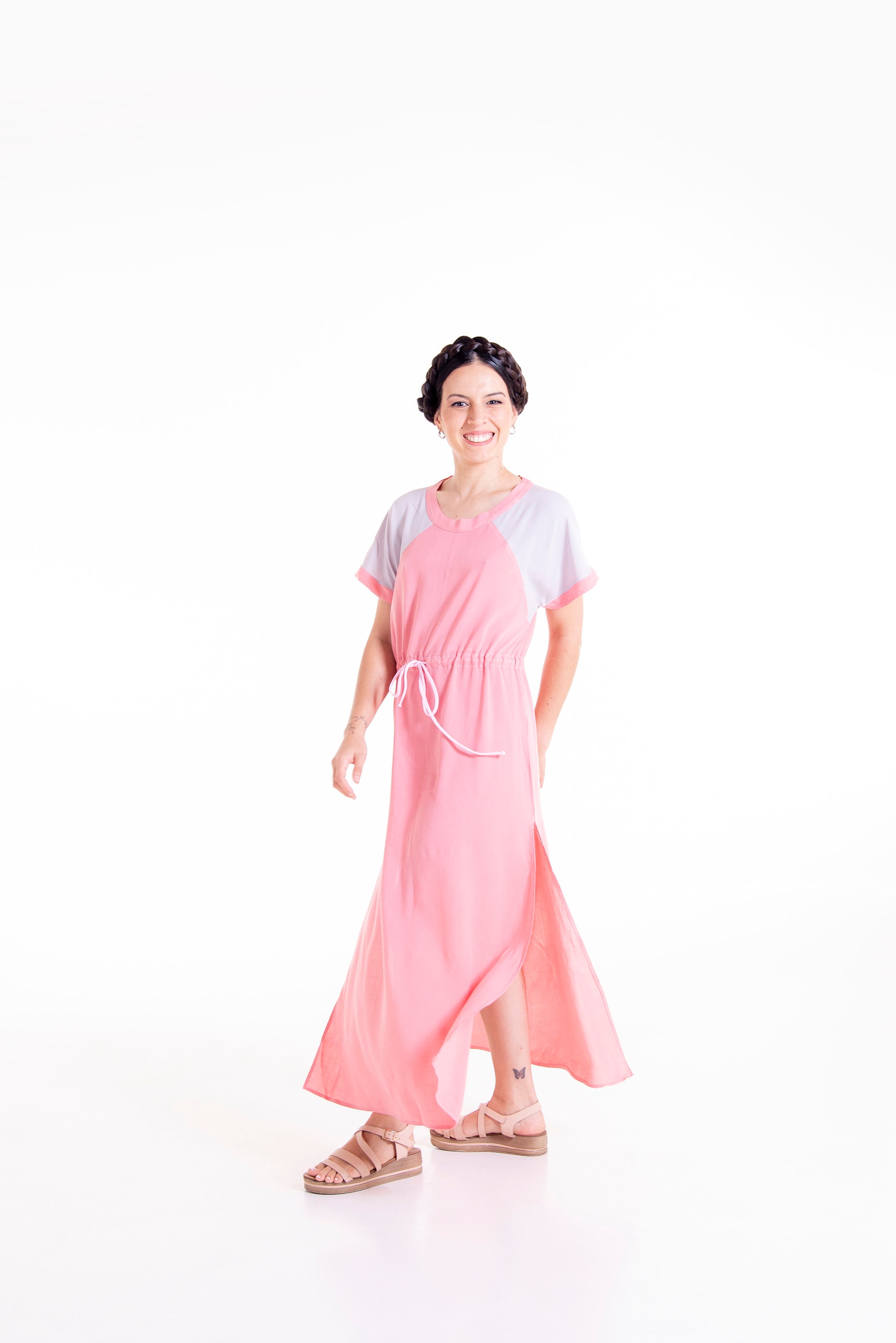 RAGLAN Top and Dress PDF Sewing Pattern and Tutorial in Sizes XXS-5XL ...