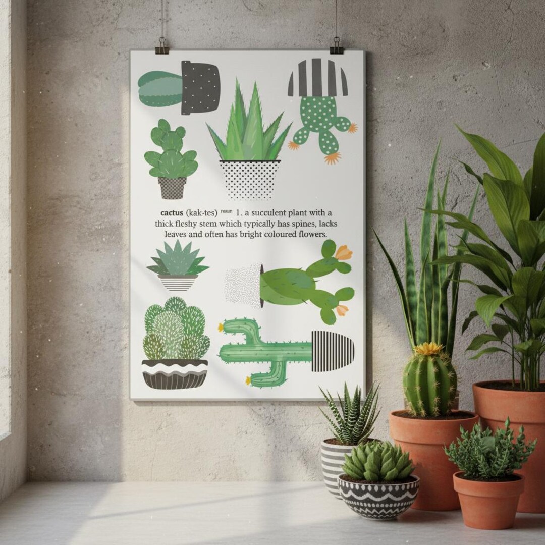 Plant Definition Prints - Etsy UK