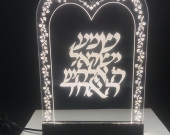 Sh'ma Yisrael Prayer Wall Art-coloring Page-jewish Art Craft-the Shema ...