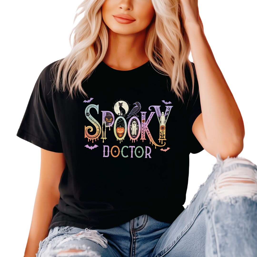 Halloween Doctor Shirts, Doctor Comfort Colors, Gift for New Doctor ...