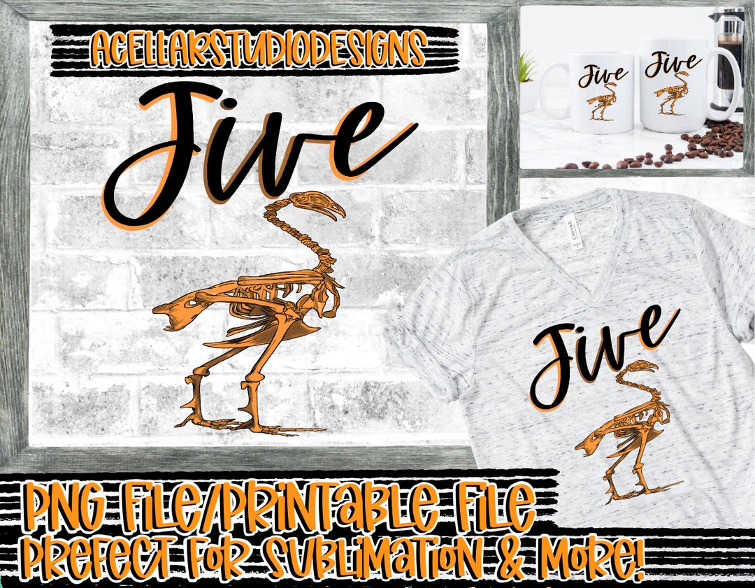 PNG File-digital Download jive Turkey Skeleton Turkey Funny ...