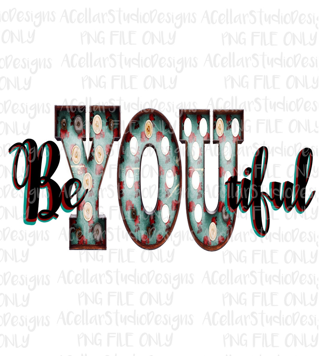 Digital Download beyoutiful Beautiful Roses Sublimation Design ...