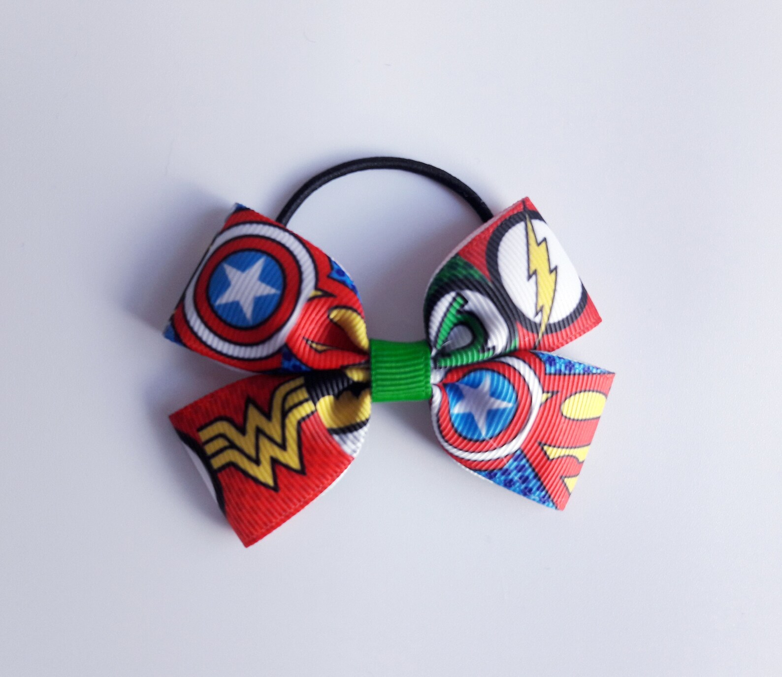 Super Hero Bows Superman Bow Hero Hair Bow Justice League | Etsy