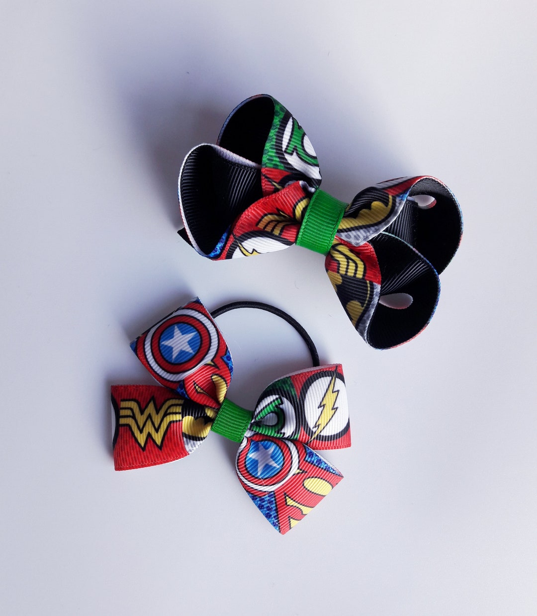 Super Hero Bows Superman Bow, Hero Hair Bow, Justice League, Boutique ...