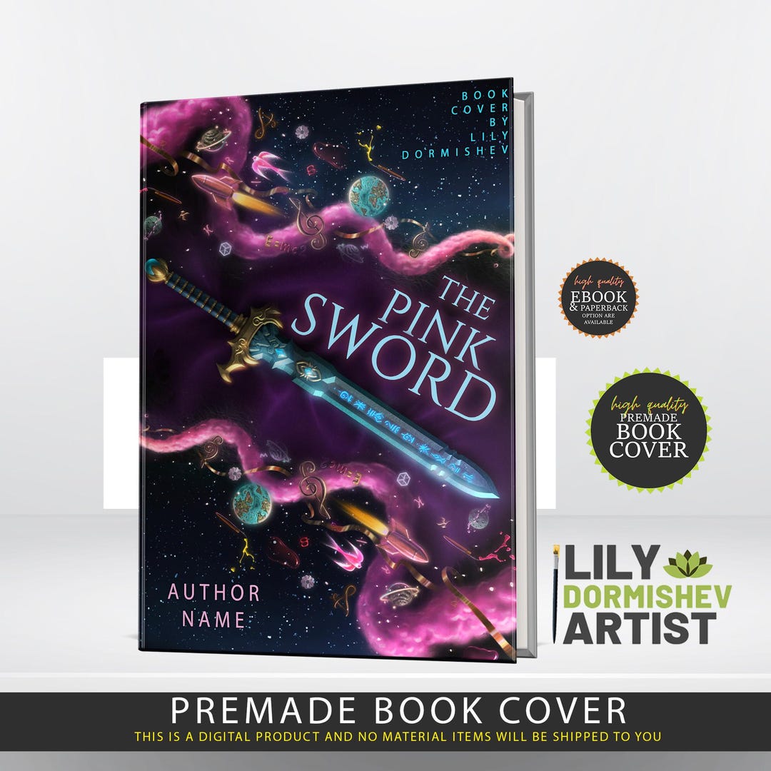 Fantasy Book Cover: Magical Children's Design (digital Product) - Etsy
