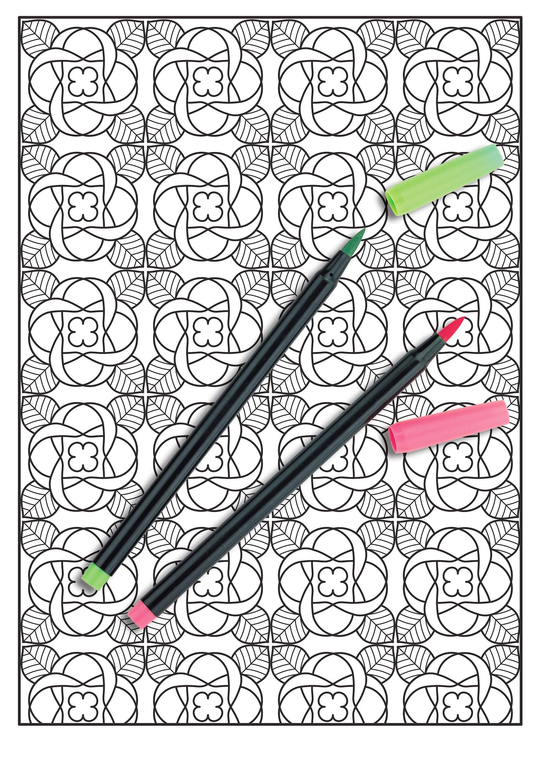 PATTERNS Coloring Book 6 Digital Book New Edition - Etsy