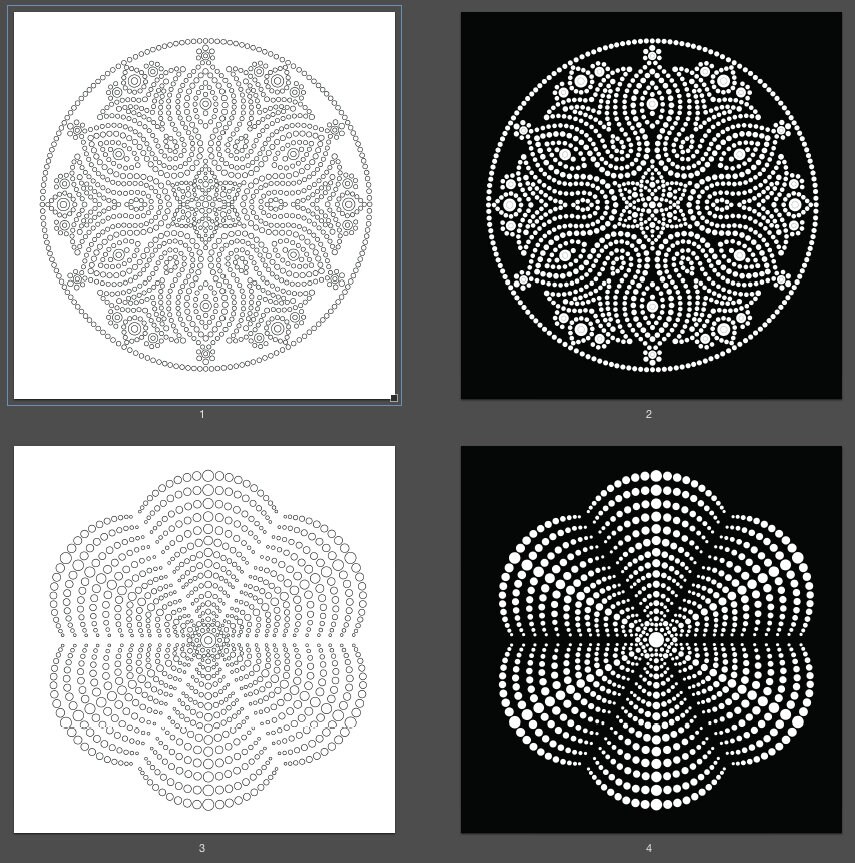DOT ART Mandala Book 2 Digital Adult Coloring Book - Etsy