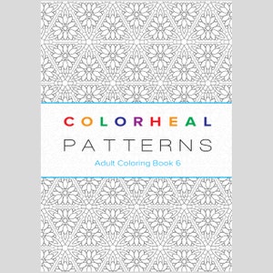 PATTERNS Coloring Book 6 Digital Book New Edition - Etsy