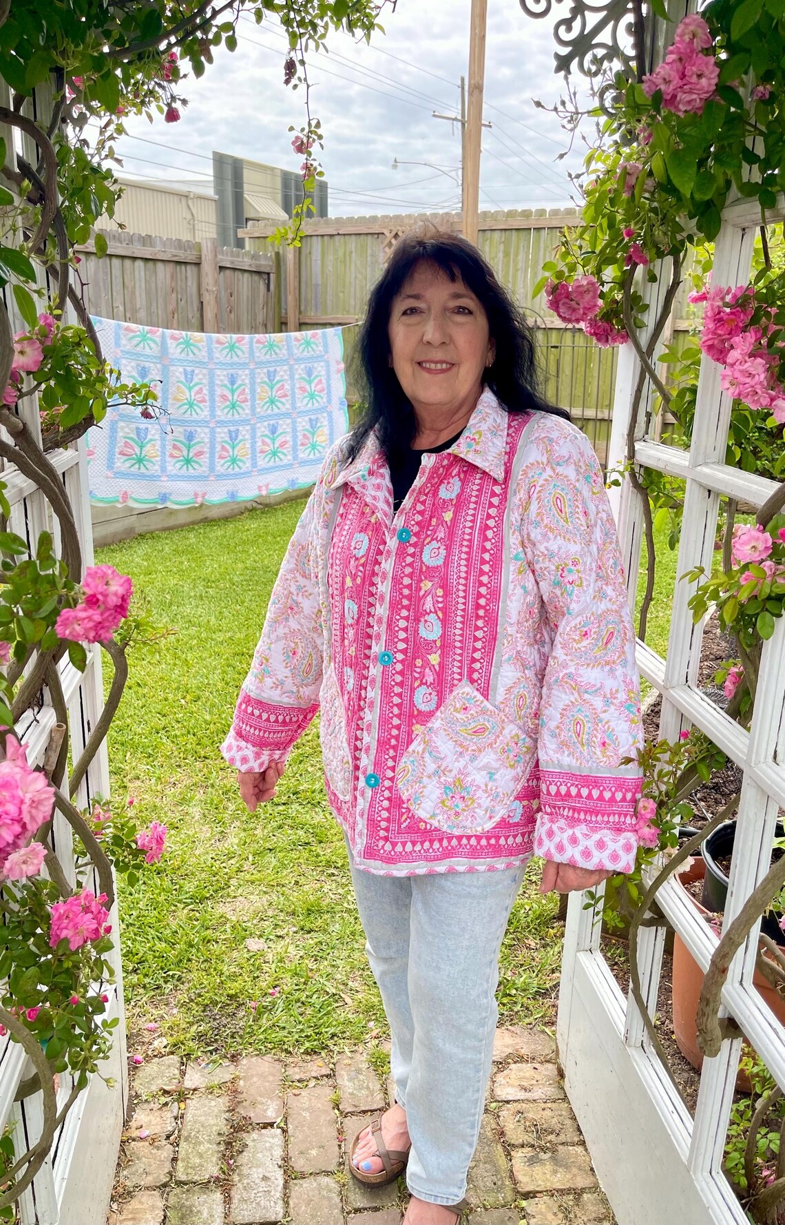 QUILT JACKET, Handmade Repurposed Quilt Jacket, Sustainable - Etsy