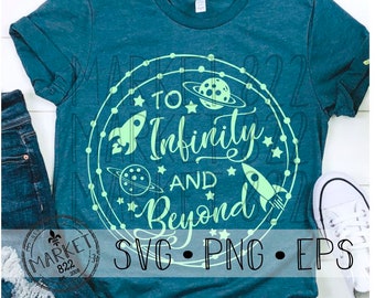 To Infinity and Beyond Svg - Etsy