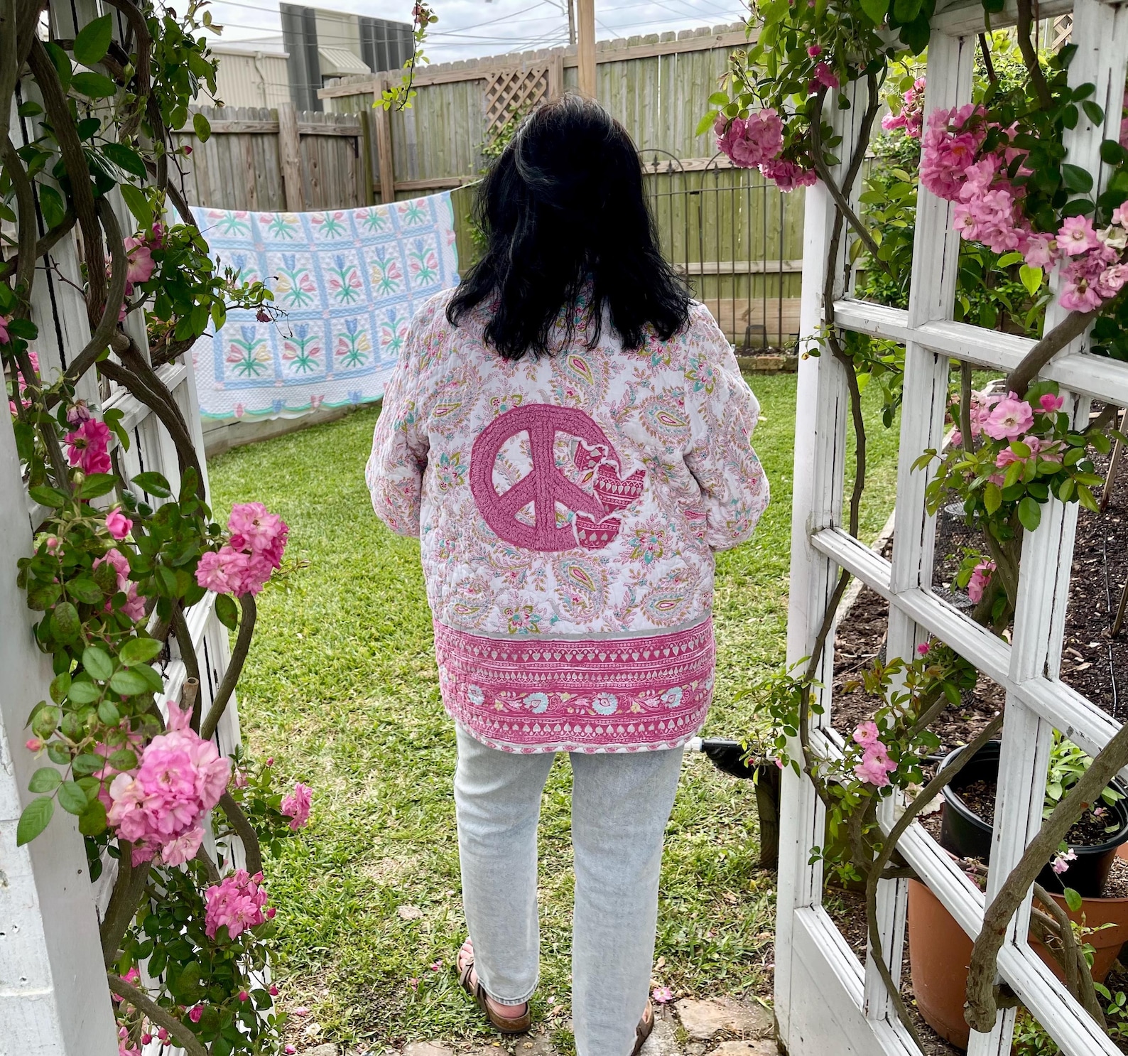 QUILT JACKET, Handmade Repurposed Quilt Jacket, Sustainable - Etsy