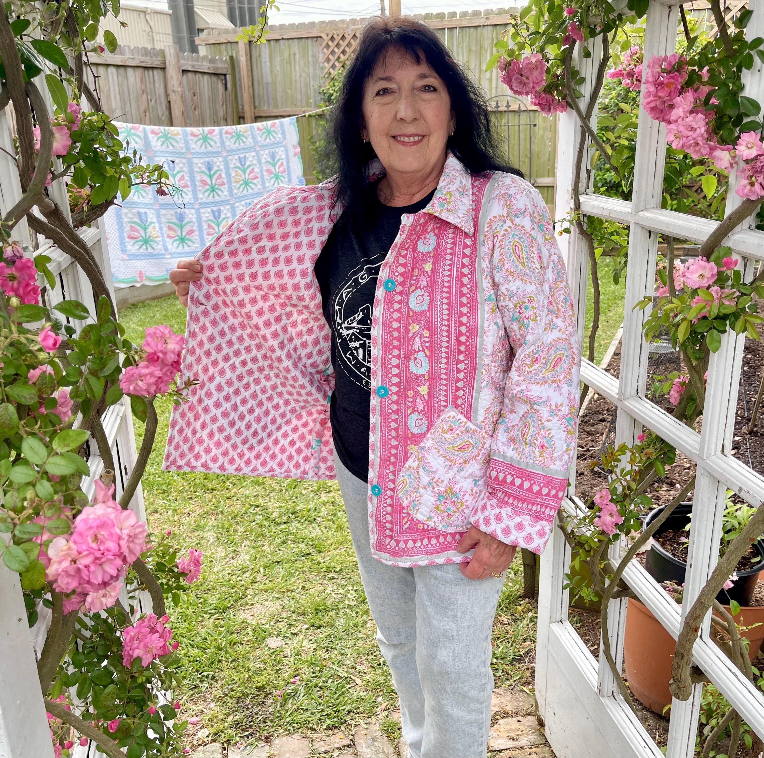 QUILT JACKET, Handmade Repurposed Quilt Jacket, Sustainable - Etsy