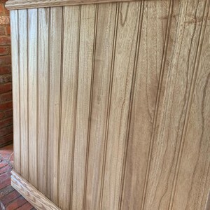 Oakley Solid Wood Beaded Wall Panelling Sheets - Etsy