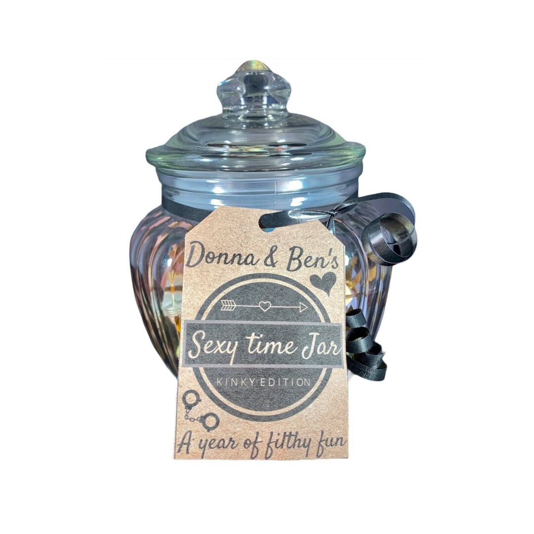 Sexy Time Jar BDSM Kinky Edition Valentine's Day for Couples Sex Game ...