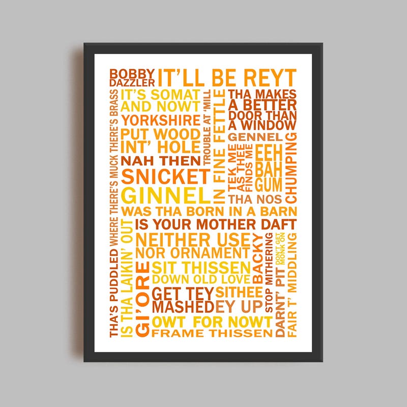 Yorkshire Print - Etsy UK