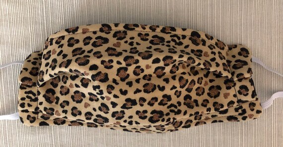Leopard Adult face mask | Etsy