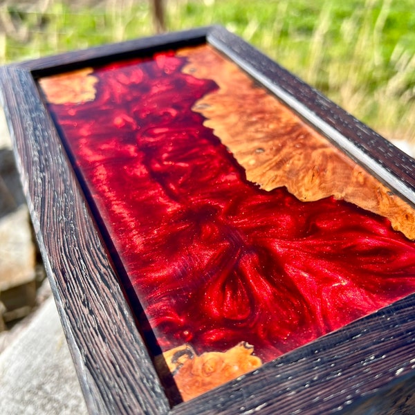 Wood Resin Box - Etsy