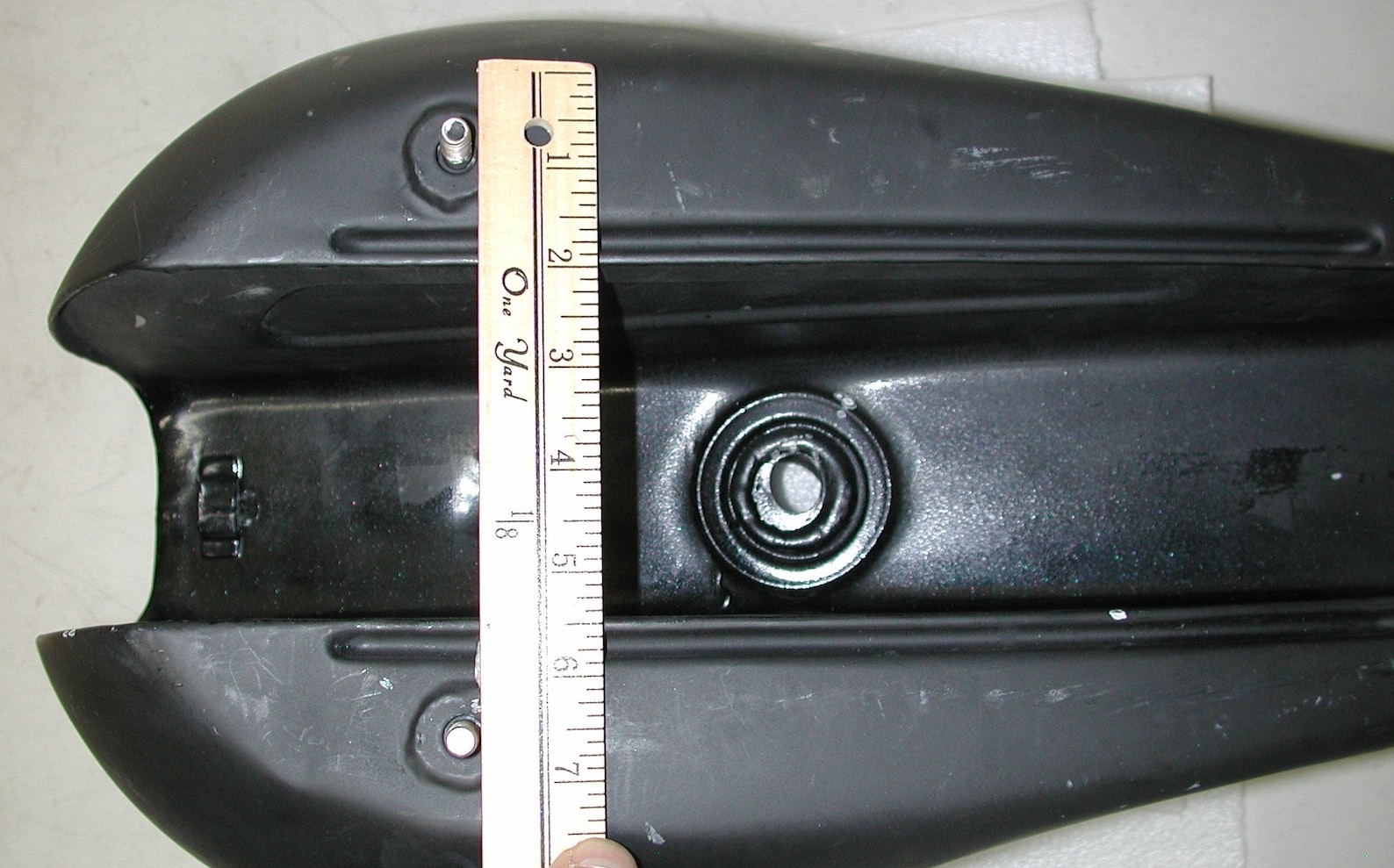 Vintage TRIUMPH Oil in the Frame Flat Black Motorcycle Fuel - Etsy