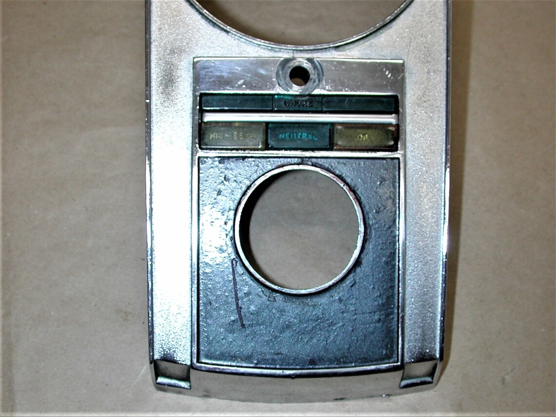 Harley Davidson Softail Fatboy Heritage 1984-1999 OEM Chrome Dash ...