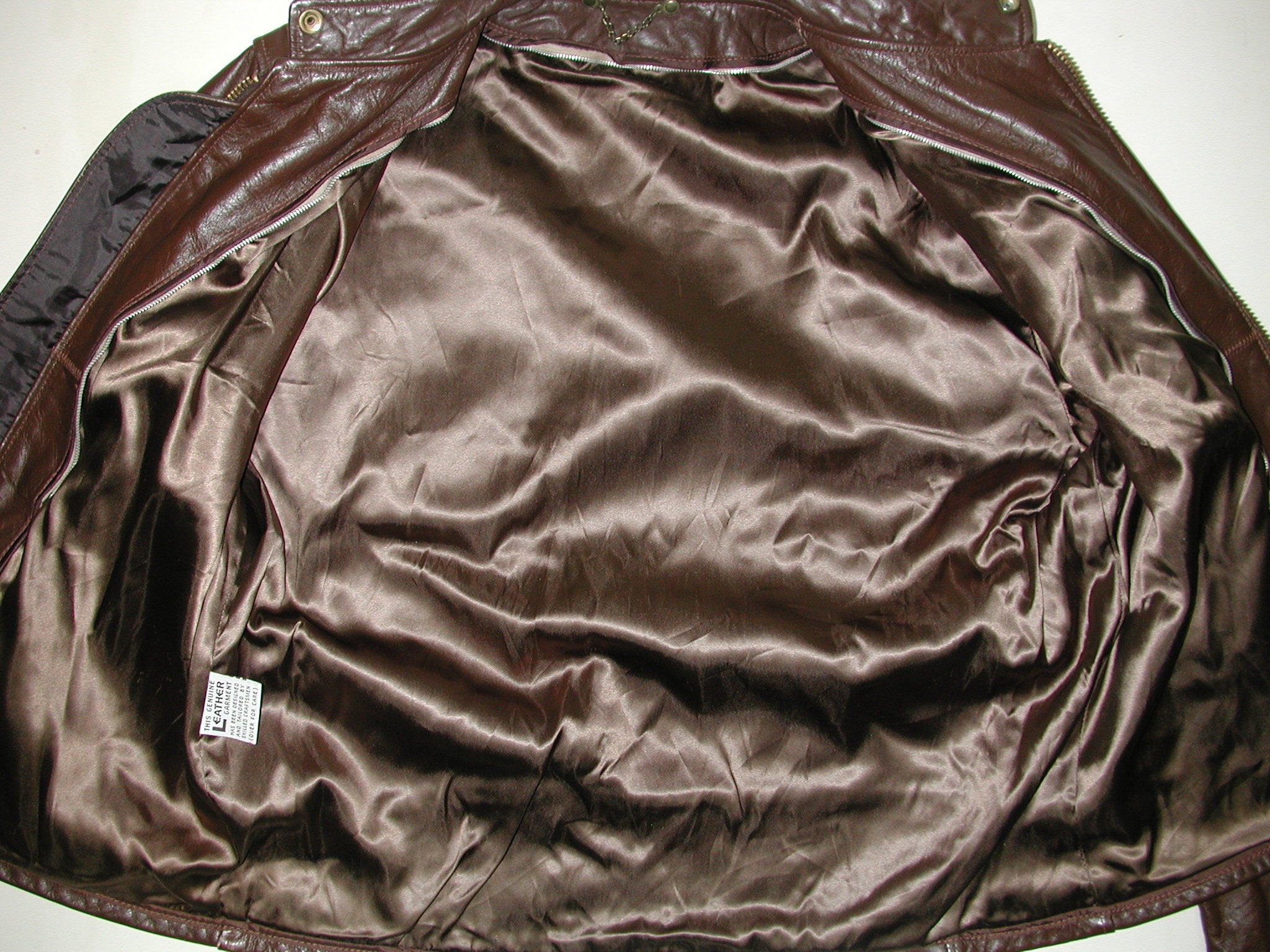 Vintage Brown Leather Cafe Racer Men's Motorcycle Biker - Etsy