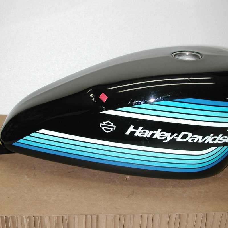 Harley Davidson Tank Decal - Etsy