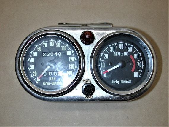 Vintage Harley Davidson FXR OEM Motorcycle Speedometer - Etsy