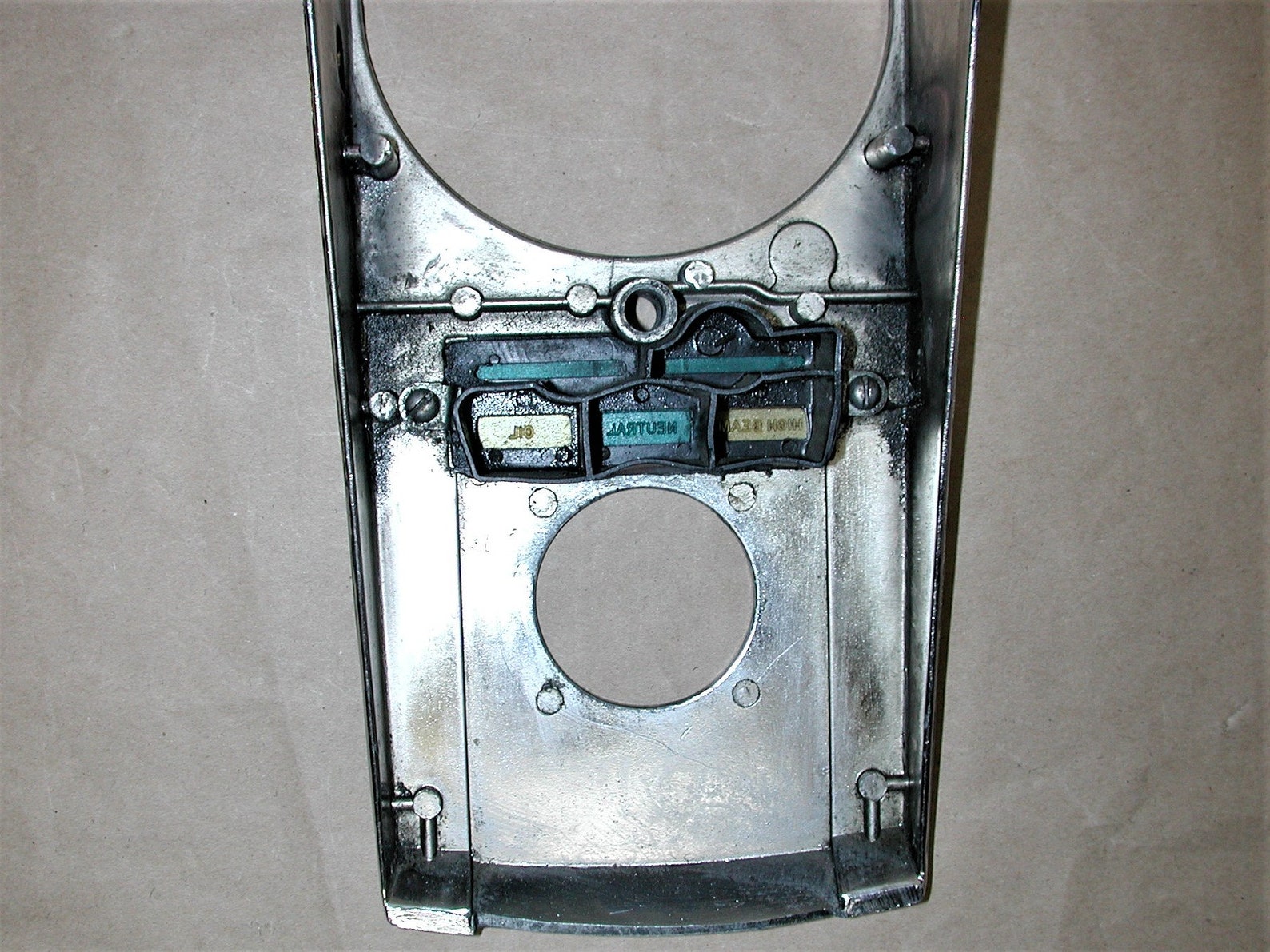 Harley Davidson Softail Fatboy Heritage 1984-1999 OEM Chrome Dash ...