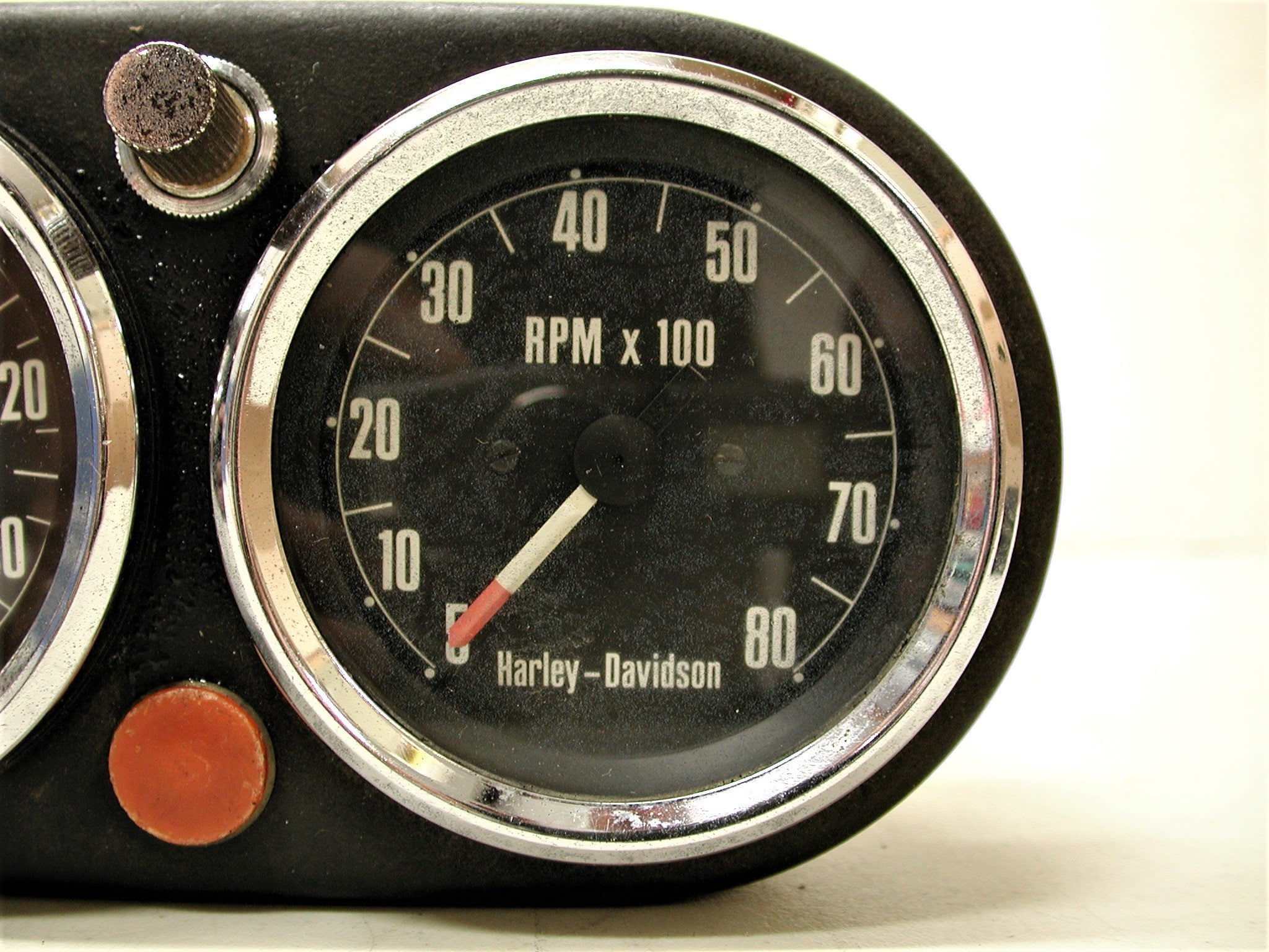 Vintage Harley Davidson FXR OEM Motorcycle Speedometer - Tachometer Set ...