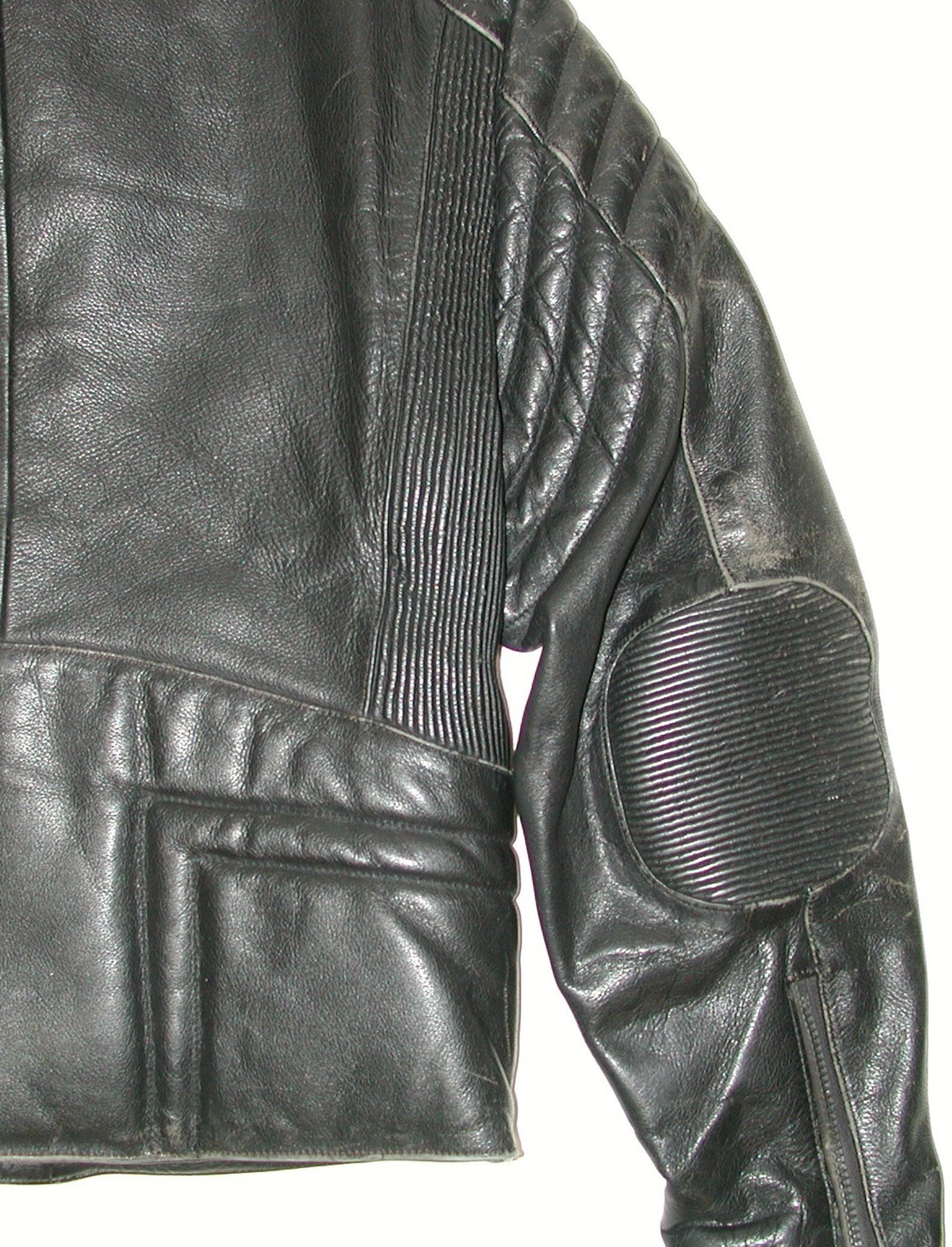 Open Road Men's Black Armor Leather Motorcycle Biker Jacket Size M - Etsy