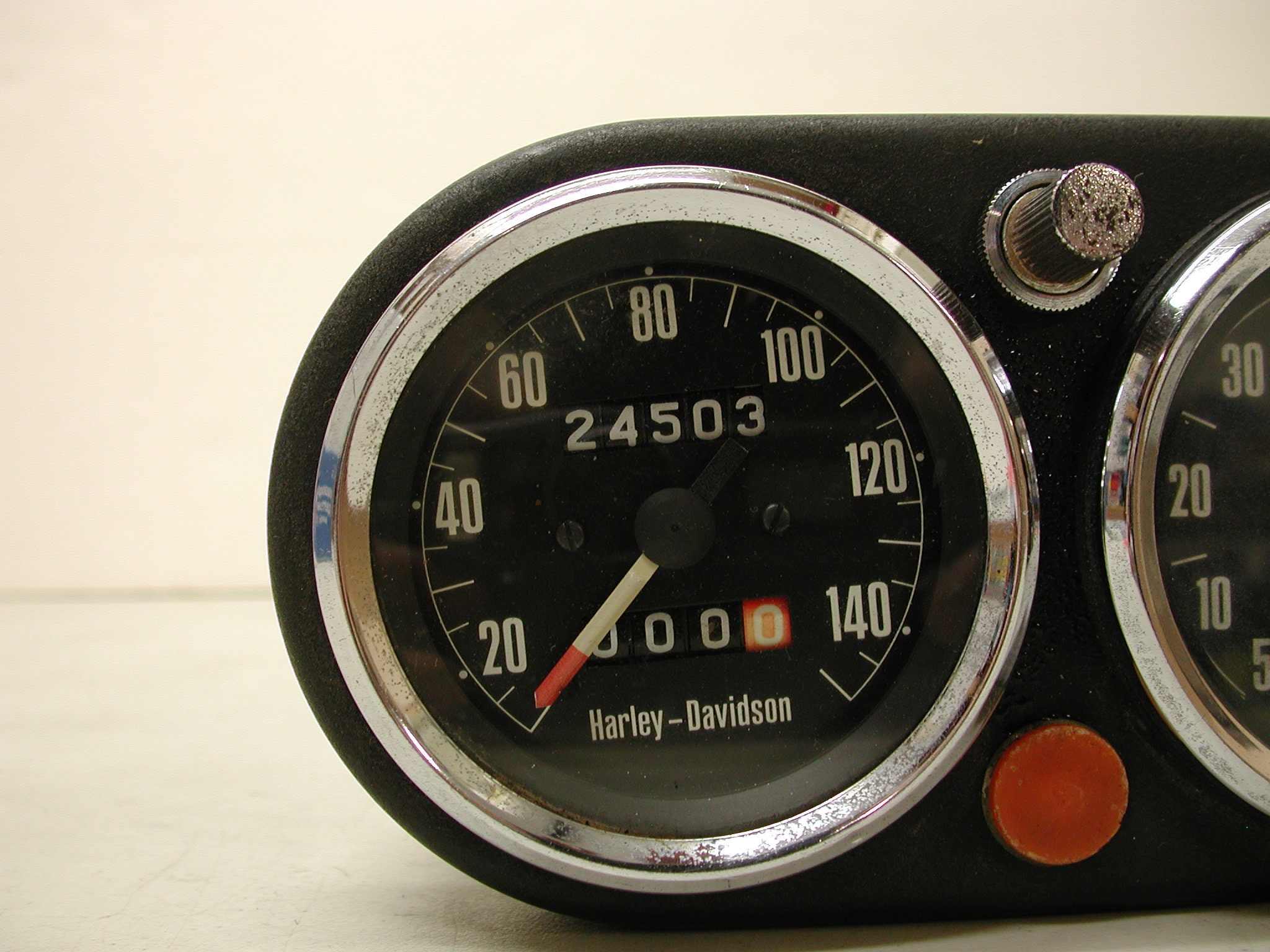 Vintage Harley Davidson FXR OEM Motorcycle Speedometer - Tachometer Set ...