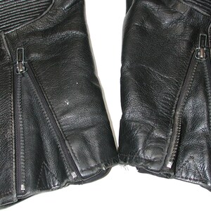 Open Road Men's Black Armor Leather Motorcycle Biker Jacket Size M - Etsy
