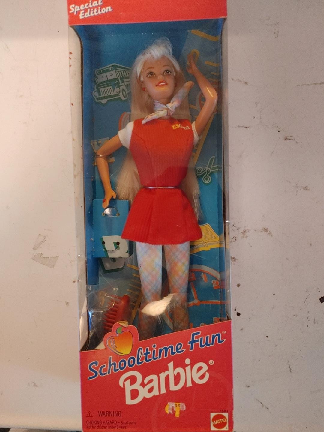 Schooltime Fun Barbie Doll Special Edition 1997 Mattel #18487 - Etsy