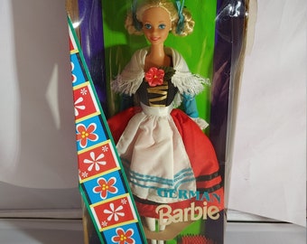 Barbie Dolls of the World DOTW German Barbie Germany Mattel - Etsy