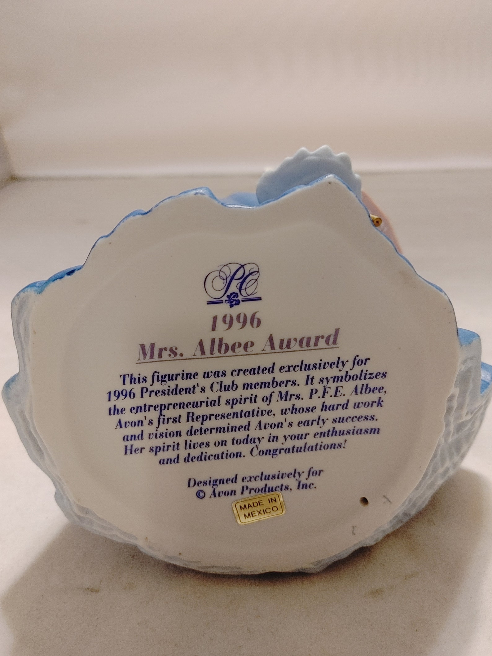 1996 Mrs. Albee Figurine President's Club Award Vintage Parasol - Etsy