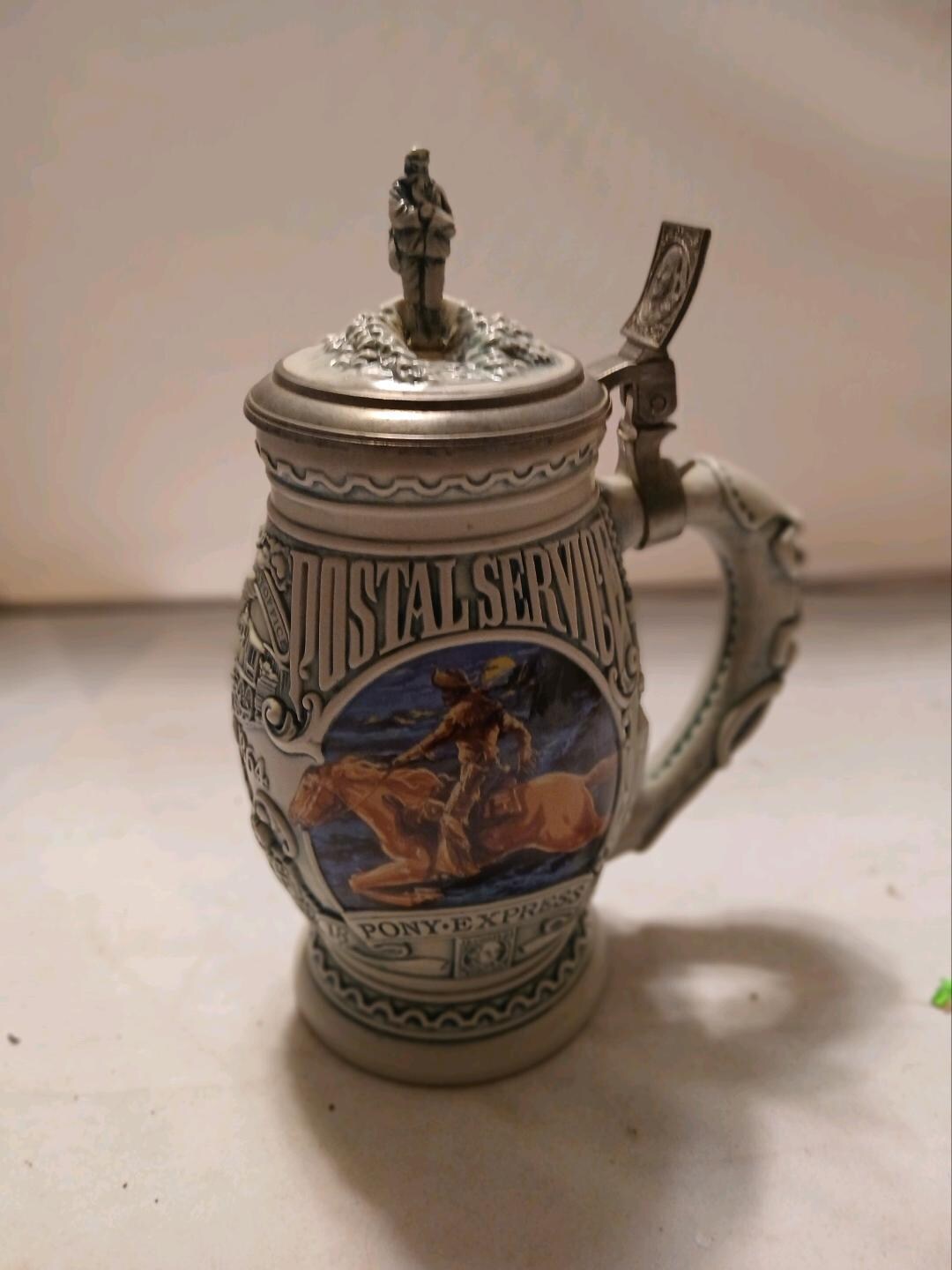 Vintage Avon salute to the Postal Service Ceramic Beer Stein 1996 - Etsy