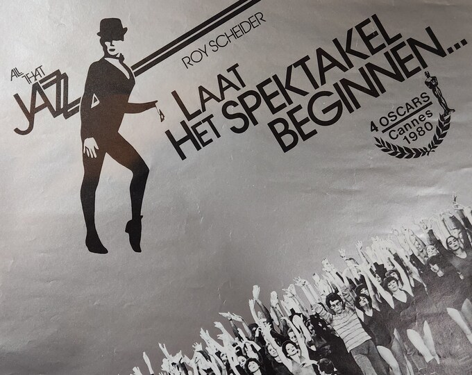 All That Jazz-an Original Vintage Movie Poster of Bob Fosse's Portrait ...
