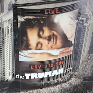 The Truman Show-original Vintage Movie Poster for Peter Weir's Comic ...