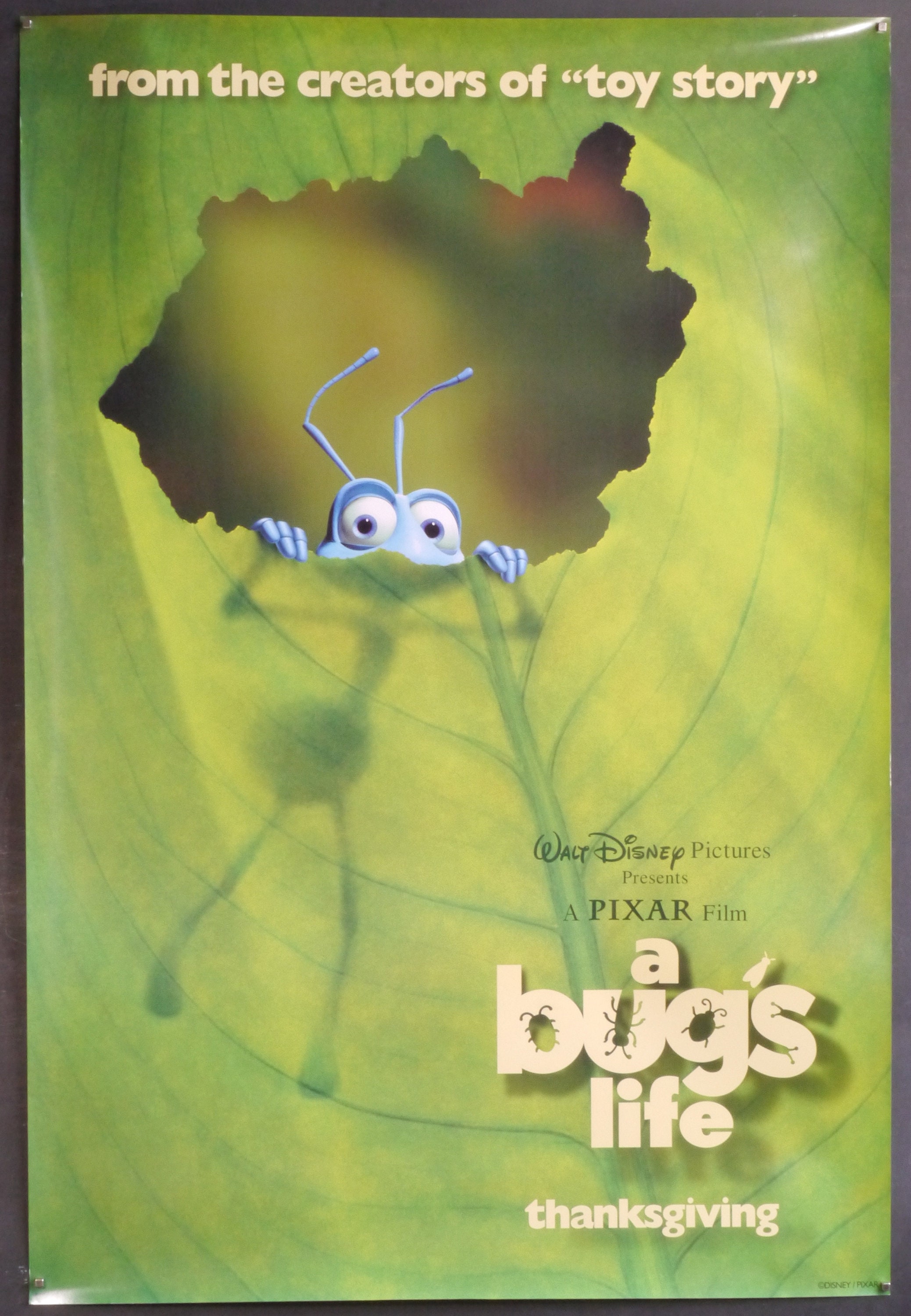 A Bug's Life-Original Vintage Movie Poster for Pixar's | Etsy
