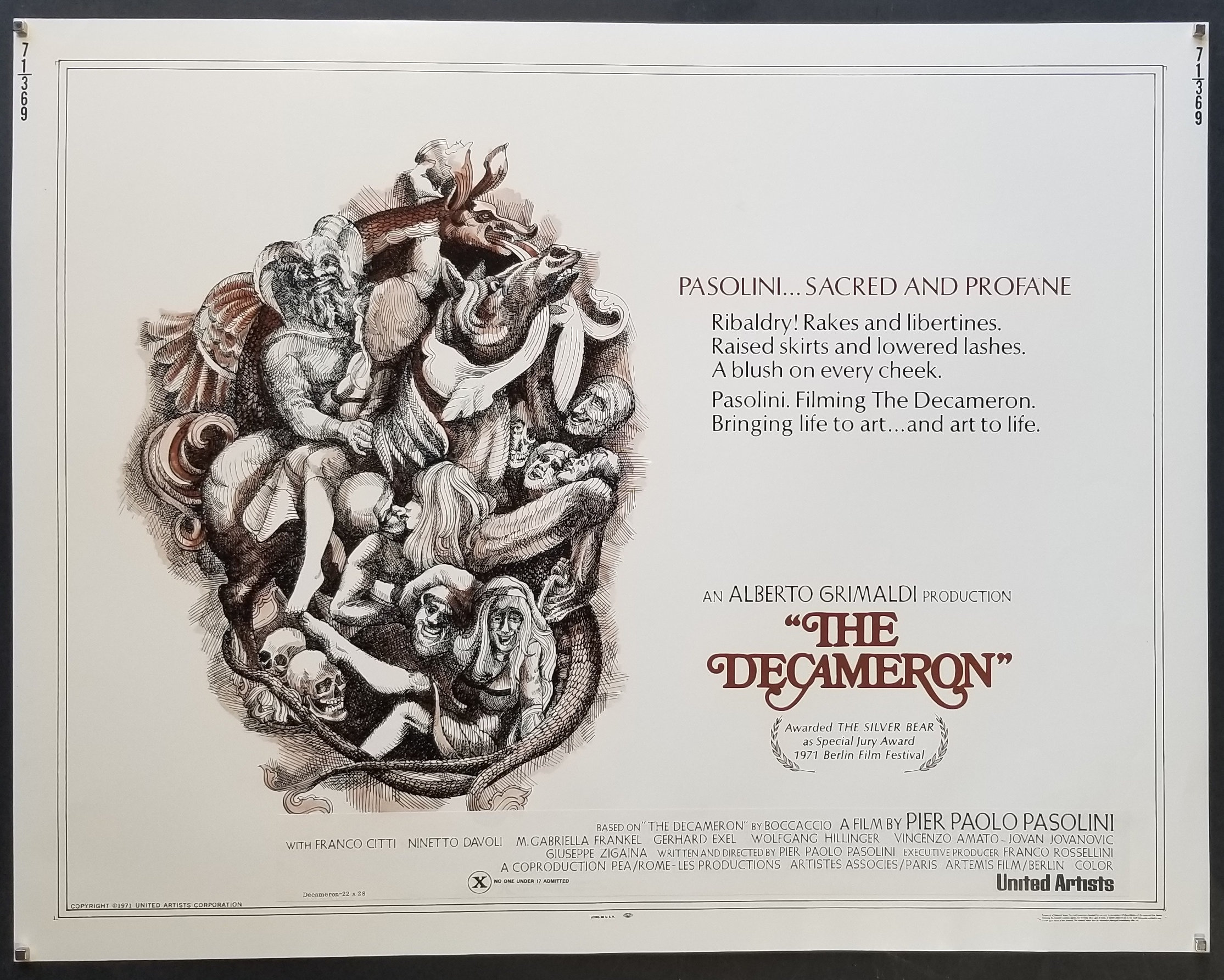 1971 El Decameron Pasolini
