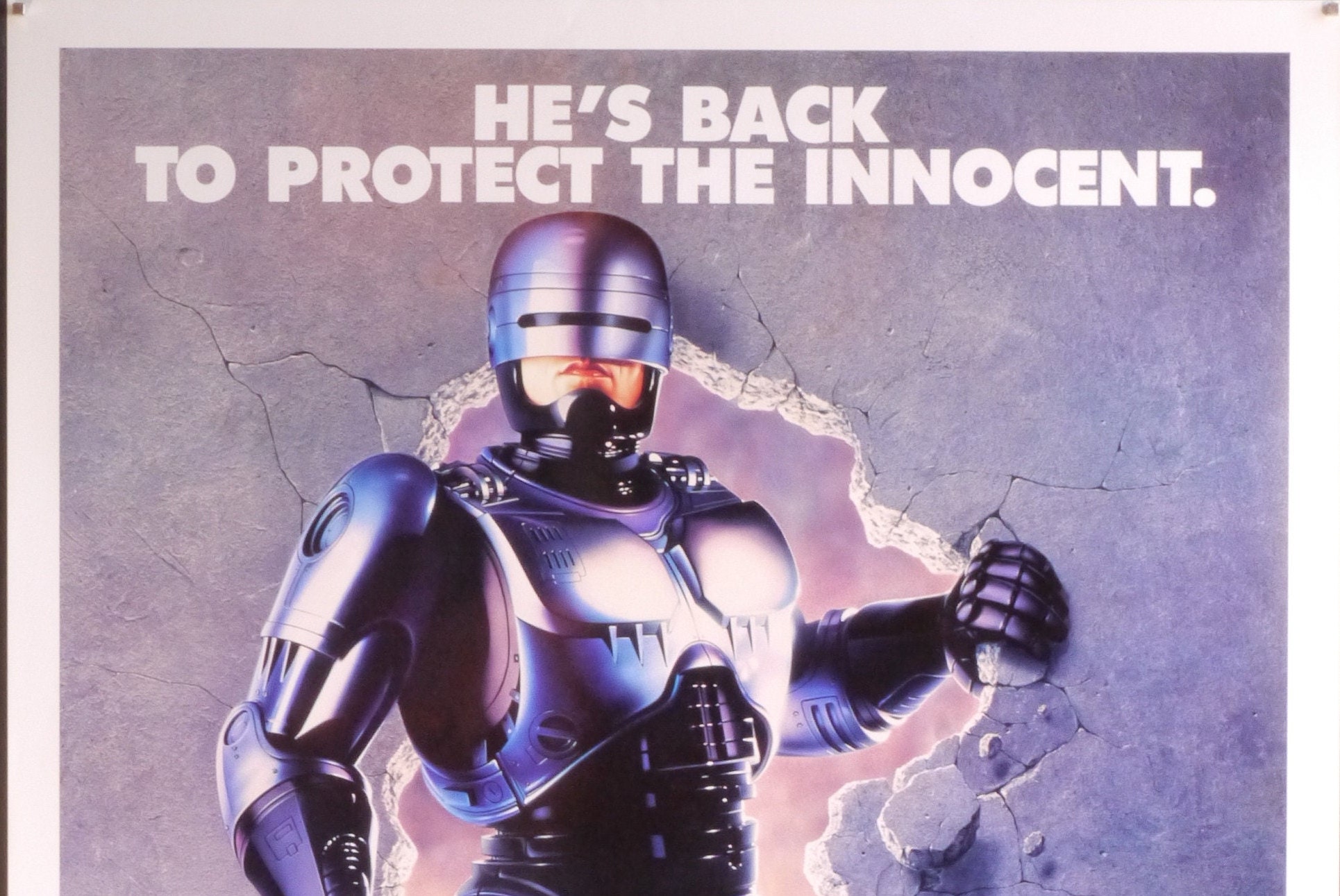 Afiche De Robocop 2