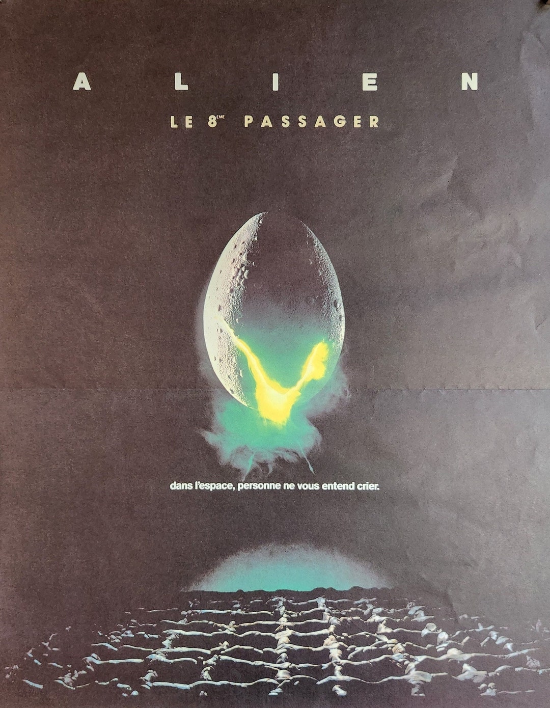 Alien-an Original Vintage Movie Poster for Ridley Scott's Epic Space ...