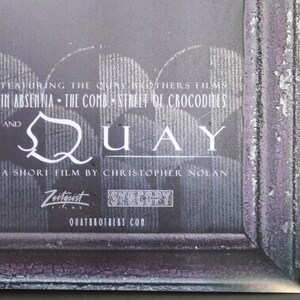 Quay-original Movie Poster for an Anthology of the Surreal Short Films ...