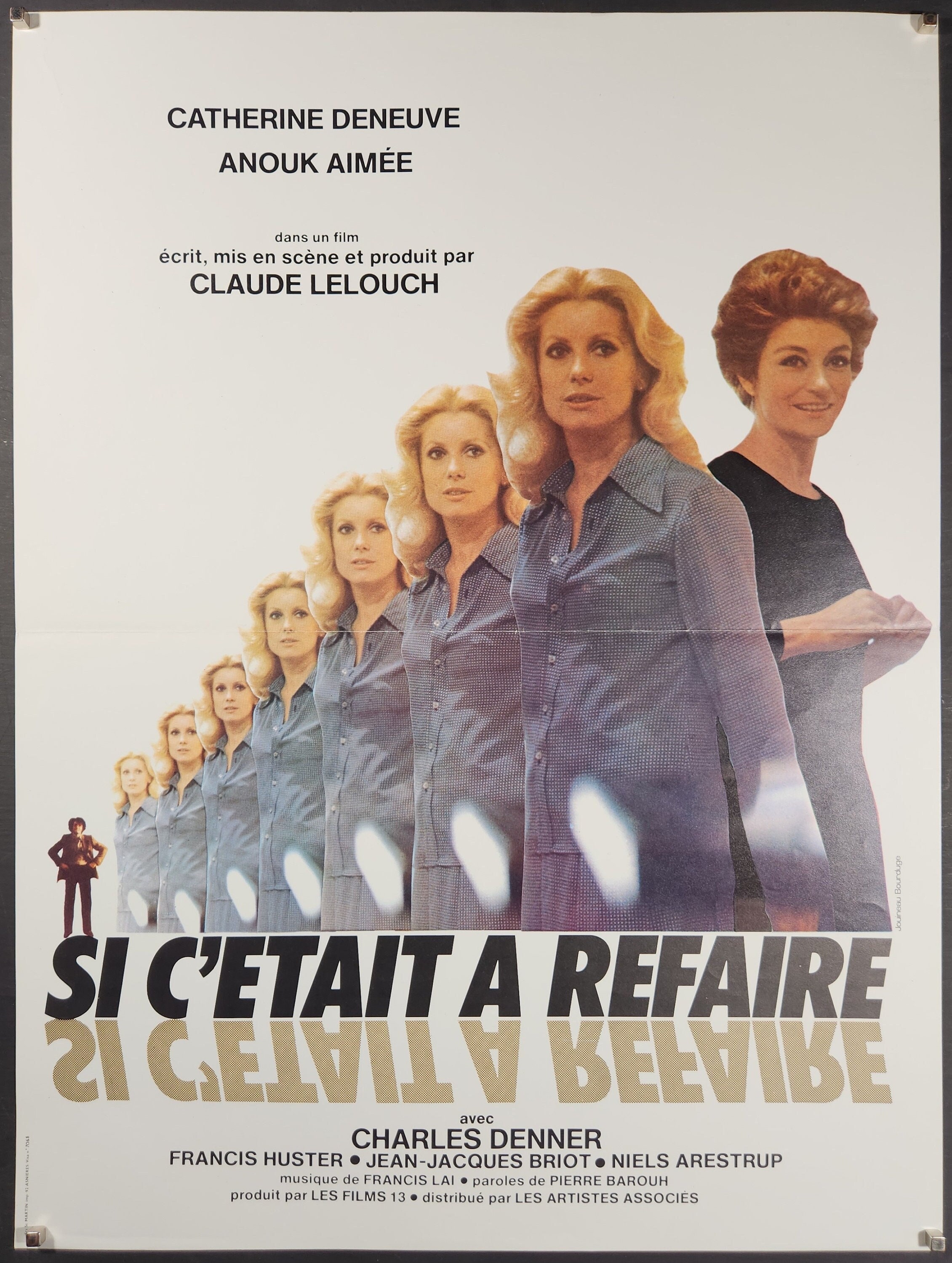 Second Chance-original Vintage Movie Poster of Claude Lelouch's ...