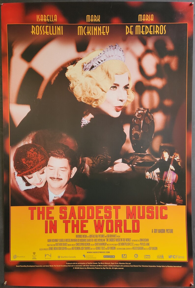 The Saddest Music in the World-original Vintage Movie Poster - Etsy