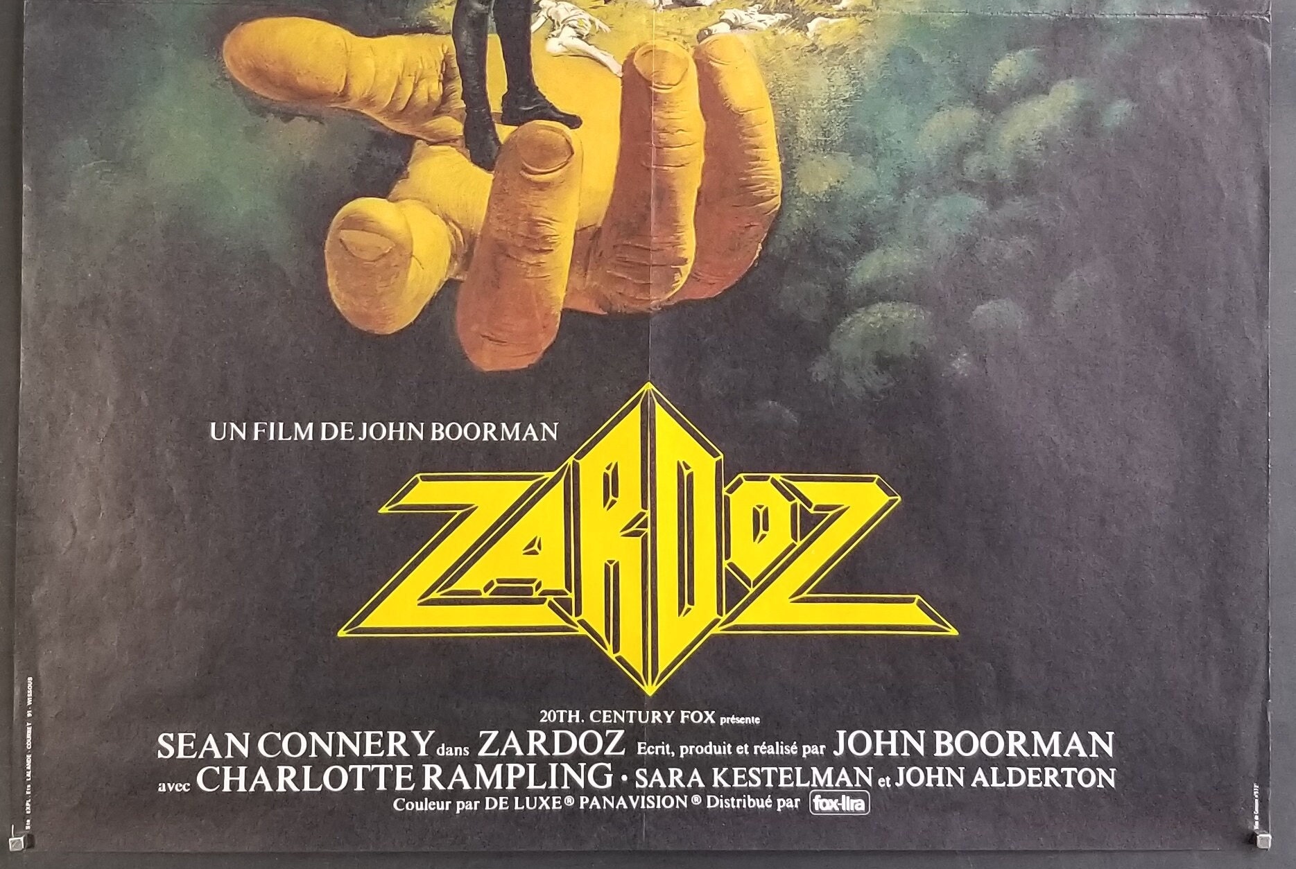 Cartel De La Pelicula Zardoz