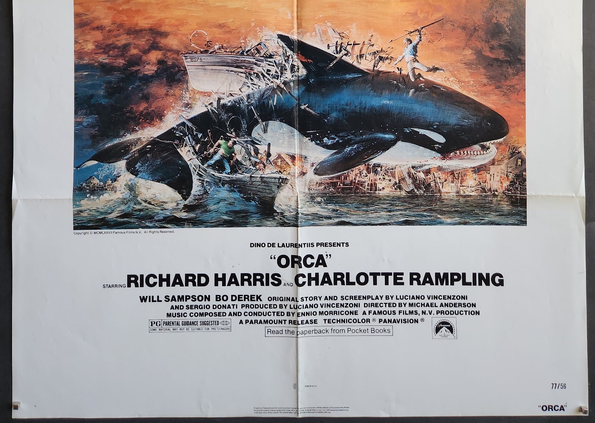 Orca Movie Poster